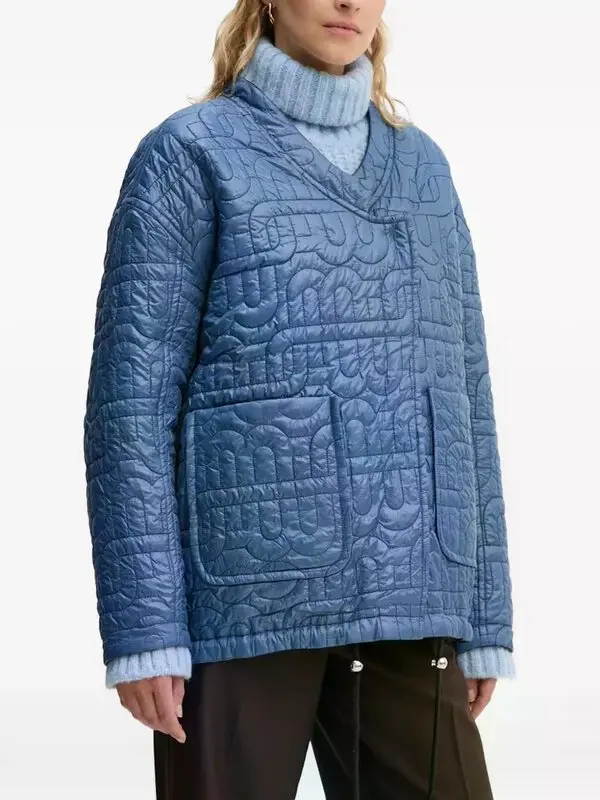 Munthe Monogram Quilted Reversible Jacket