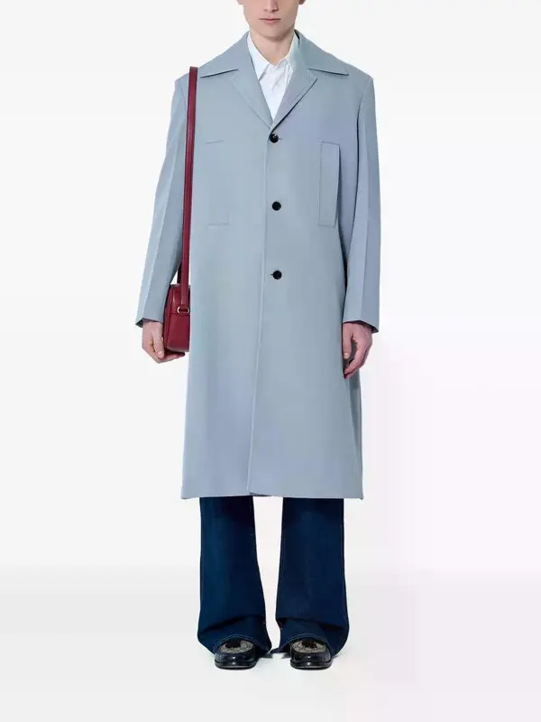 Gucci Notched-lapel Wool Coat