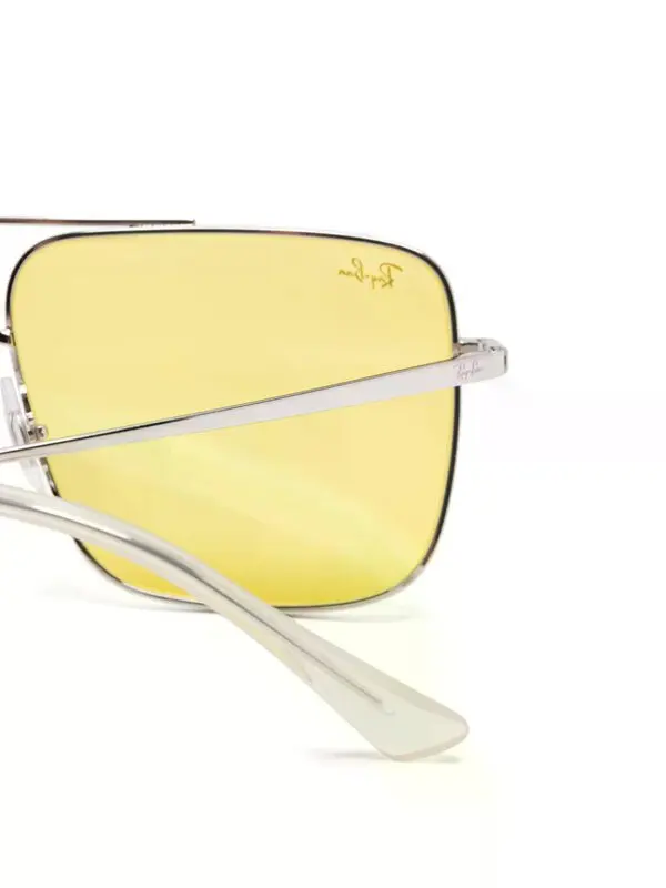 Ray-ban Square-frame Sunglasses - Silver