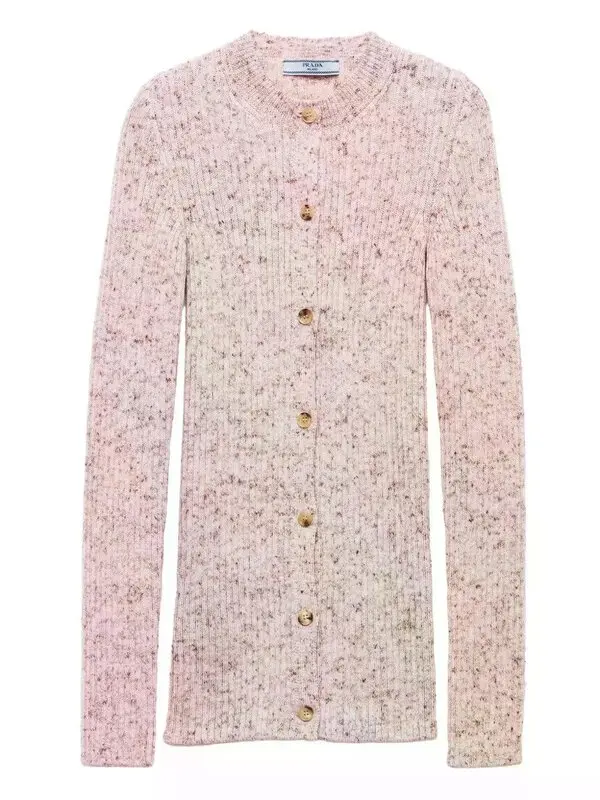 Prada Rib-knit Cardigan