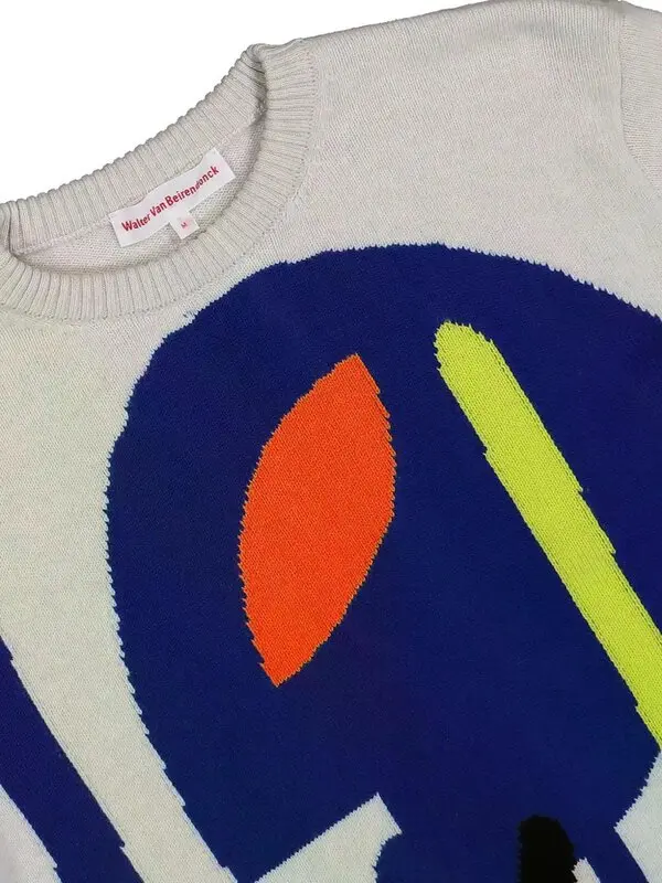 WALTER VAN BEIRENDONCK Why Be Blue Jumper