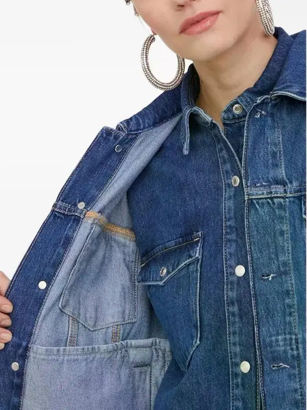 Karl Lagerfeld Logo-patch Denim Jacket