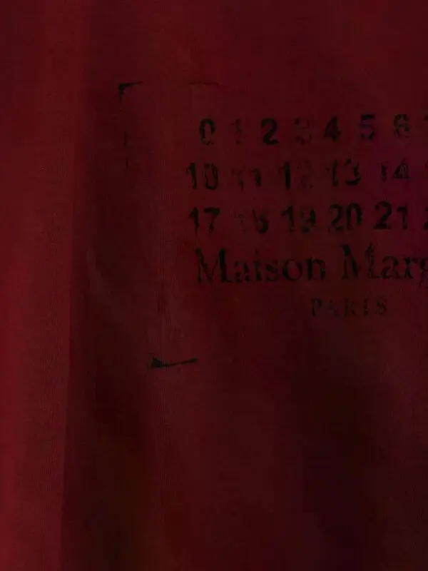 MAISON MARGIELA Cotton Sleeveless Top - Red