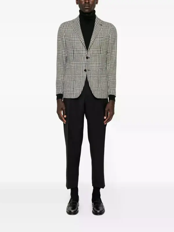 Tagliatore Houndstooth Check Blazer