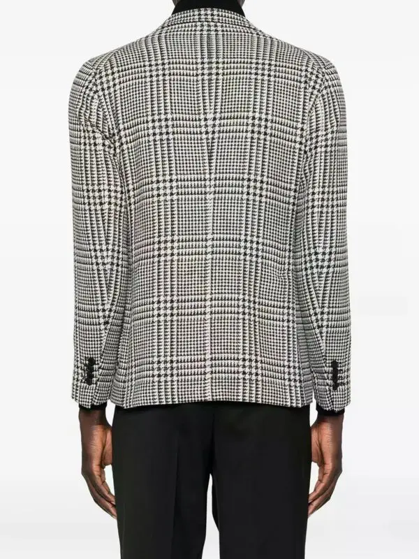 Tagliatore Houndstooth Check Blazer