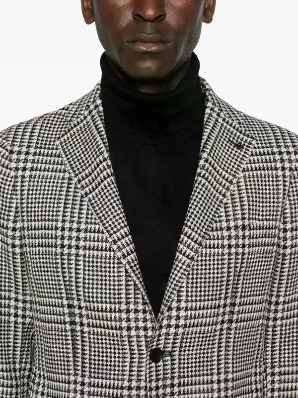 Tagliatore Houndstooth Check Blazer