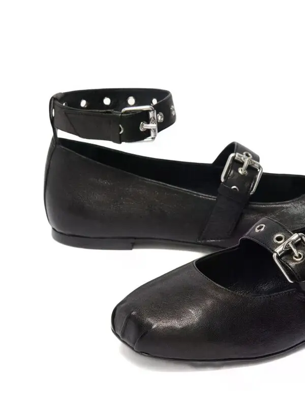 Ba&sh Canya Buckle-strap Ballet Flats