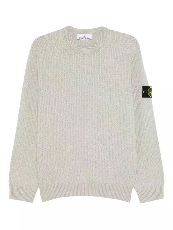 Stone Island Ribbed Crew-neck Sweater