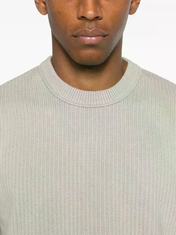 Stone Island Ribbed Crew-neck Sweater