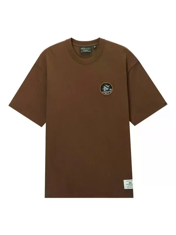 Alpha Industries Patch-print Cotton T-shirt