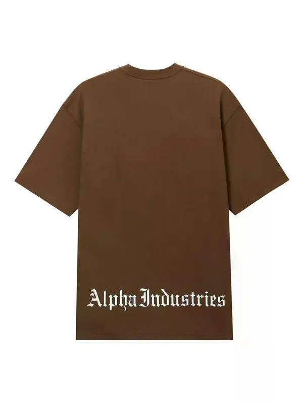Alpha Industries Patch-print Cotton T-shirt