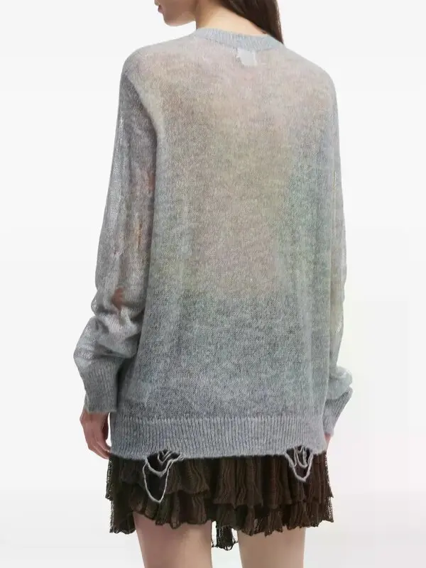 B+AB Distressed Sweater