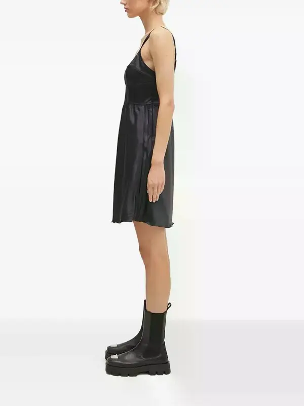 Adidas Satin Panelled Slip Dress