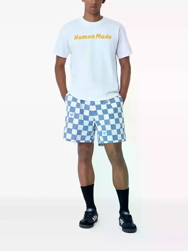 HUMAN MADE Checkerboard-print Shorts