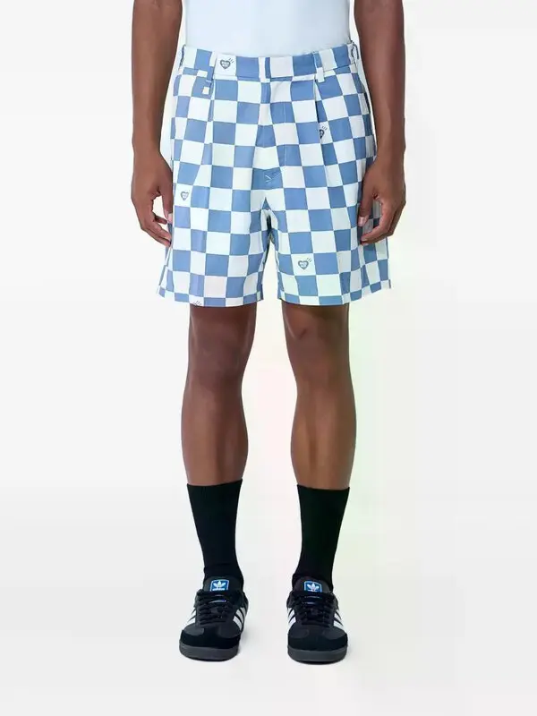 HUMAN MADE Checkerboard-print Shorts
