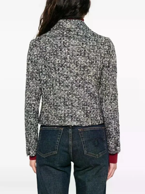 Tagliatore Idelle Cropped Tweed Jacket