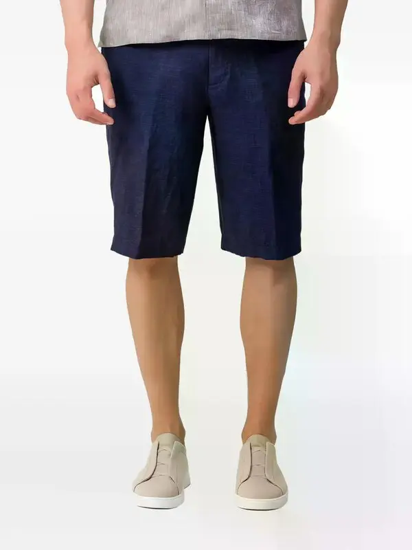 Zegna Linen Shorts