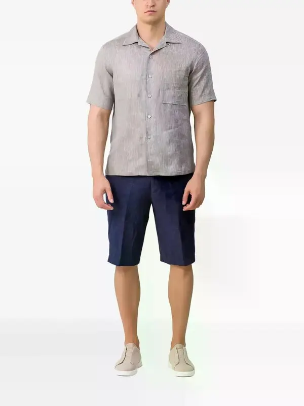Zegna Linen Shorts