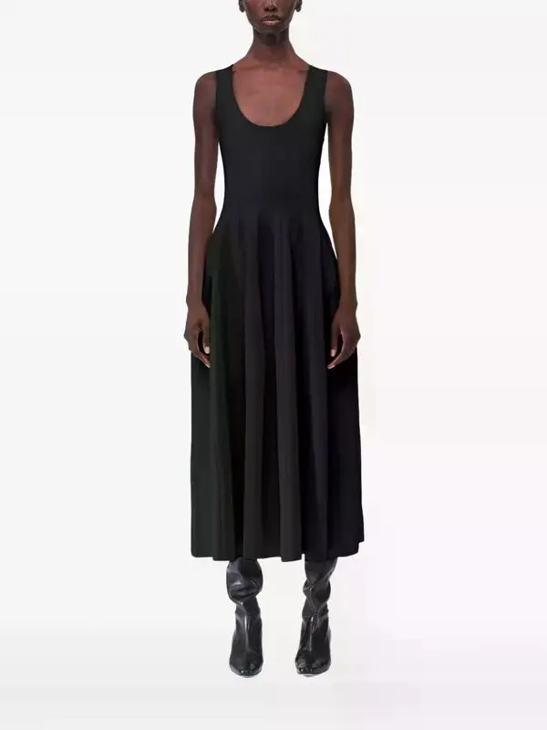 Adam Lippes Luccila Silk Midi Dress
