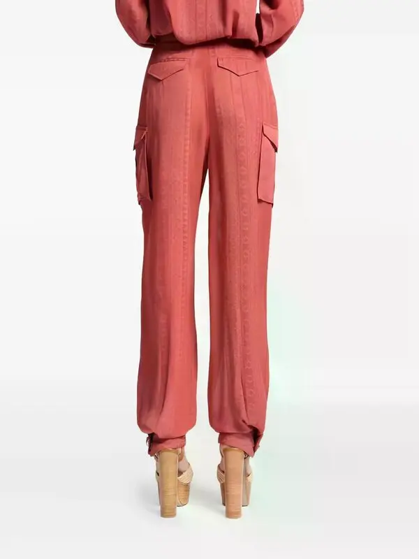 Elie Saab Cargo-pocket Belted Trousers