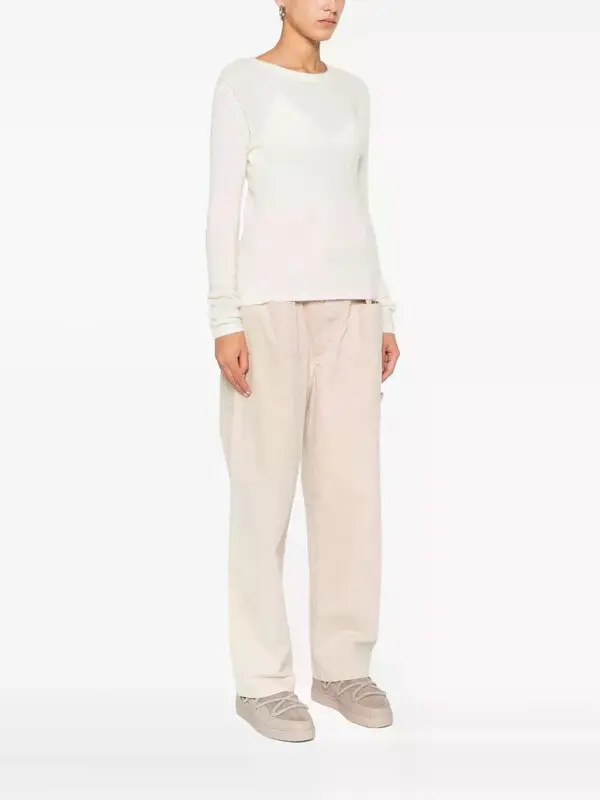 MAISON ETOILE Round-neck Long-sleeve Top