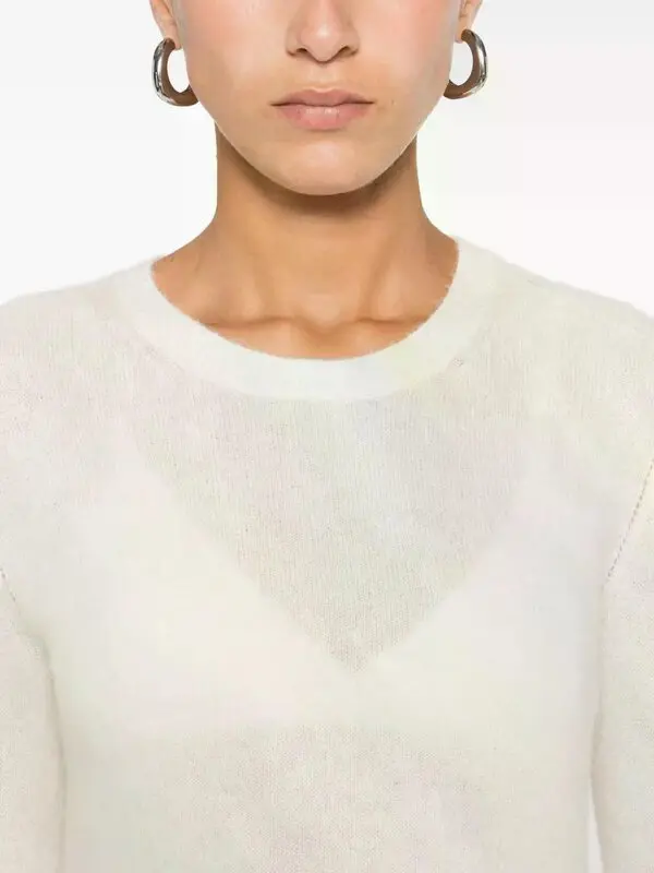 MAISON ETOILE Round-neck Long-sleeve Top