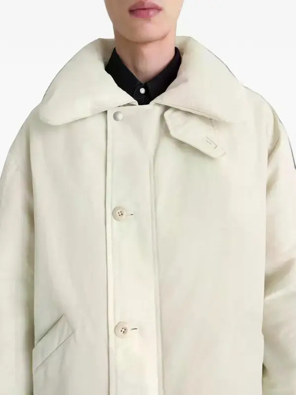 LEMAIRE Bubble-collar Puffer Jacket - Neutrals