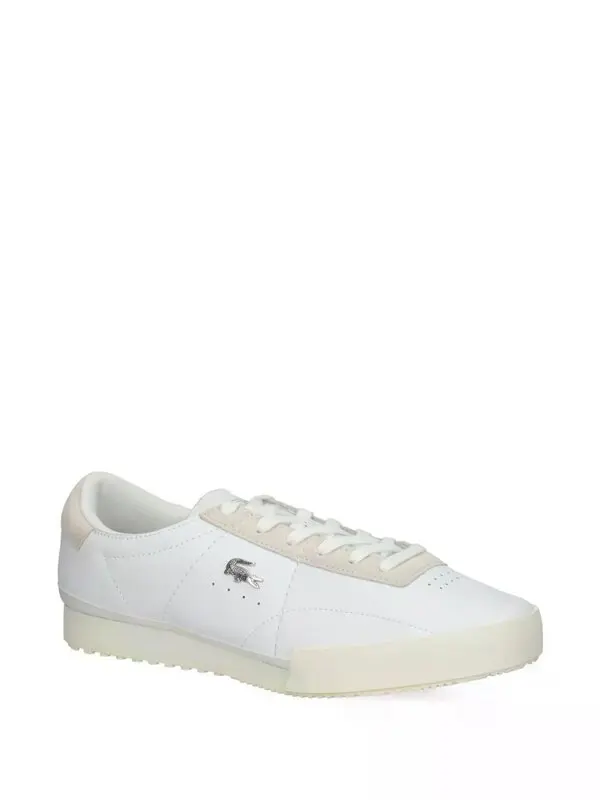 Lacoste Aura Leather Sneakers - White