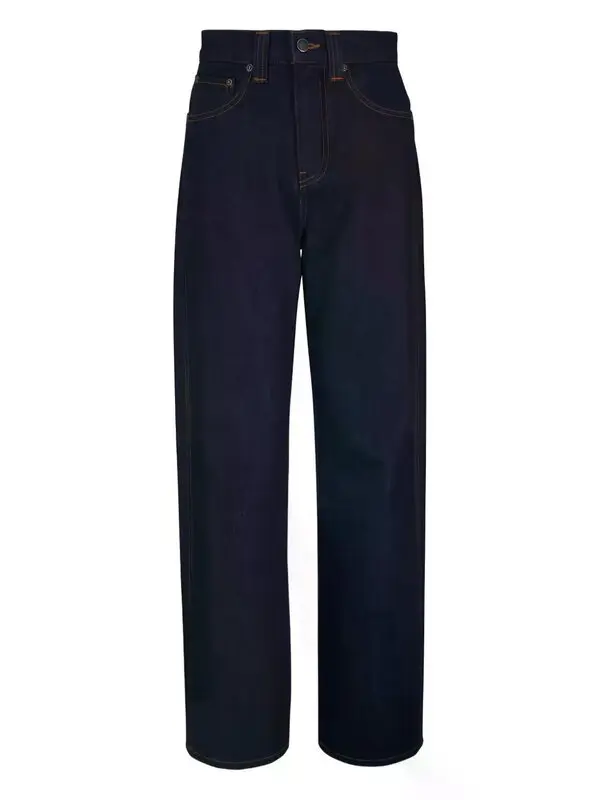 Khaite Bonnie Benson Five-pocket Denim Jeans - Blue