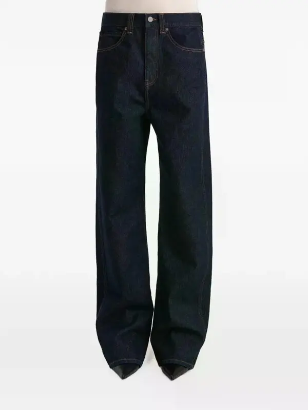 Khaite Bonnie Benson Five-pocket Denim Jeans - Blue