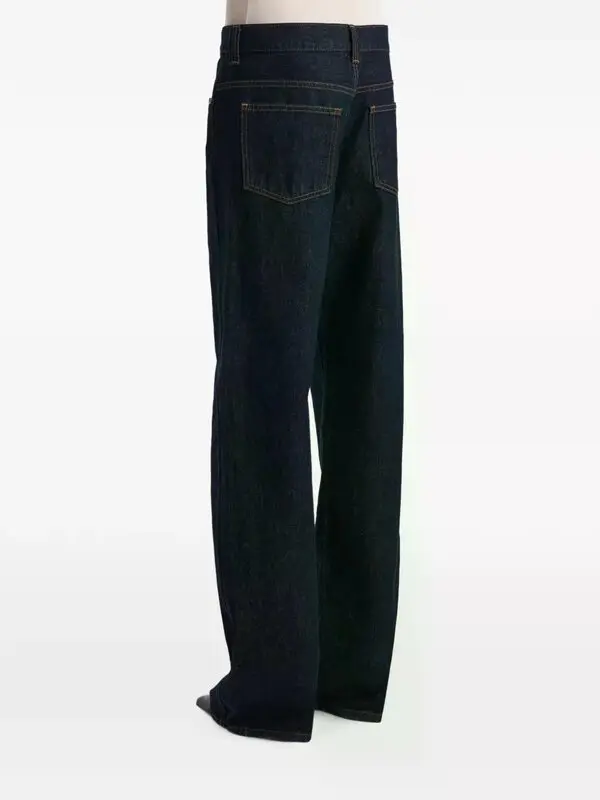 Khaite Bonnie Benson Five-pocket Denim Jeans - Blue