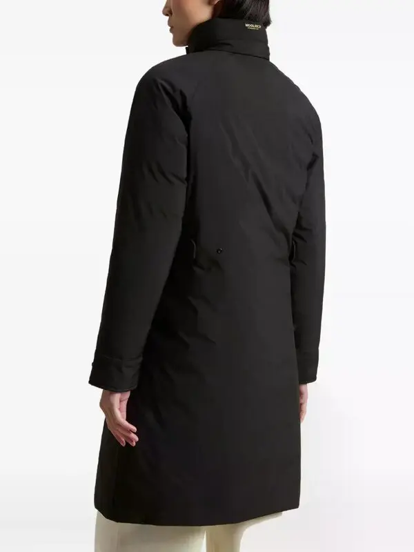 Woolrich Hooded Padded Coat - Black