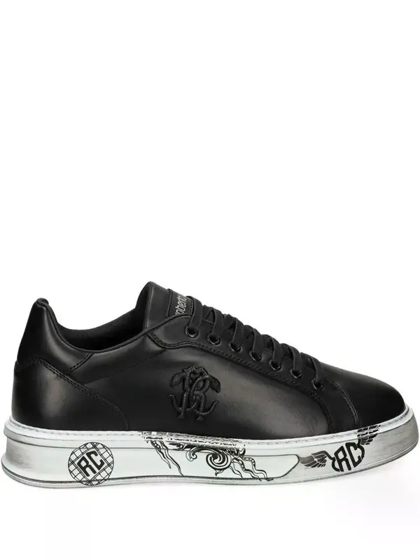 Roberto Cavalli Logo-embellished Sneakers