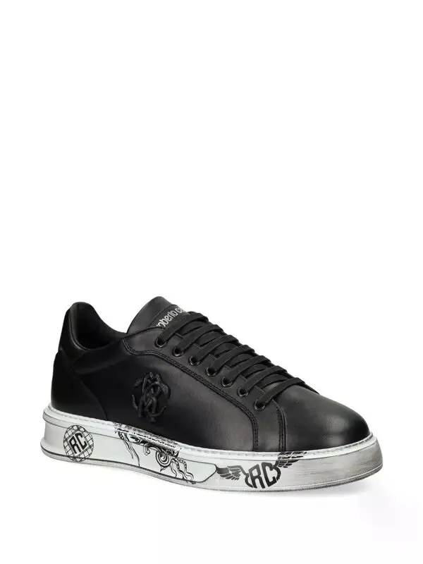 Roberto Cavalli Logo-embellished Sneakers