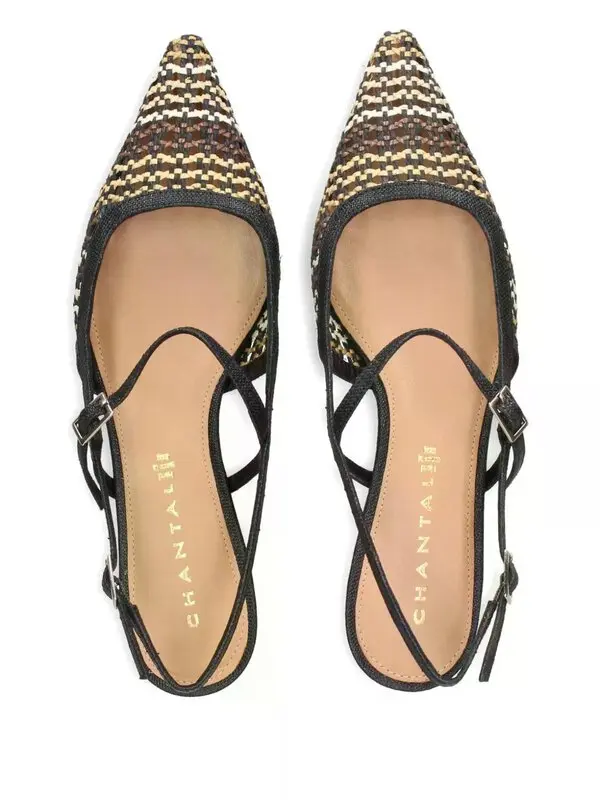 CHANTAL Slingback Pumps - Black