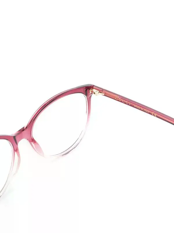 Gucci Oval-frame Glasses