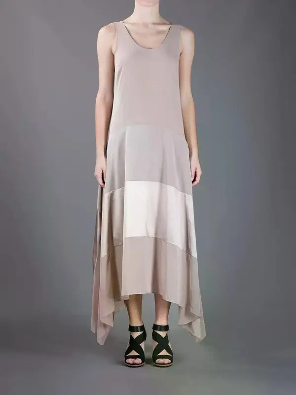 Brunello Cucinelli Panel Maxi Dress
