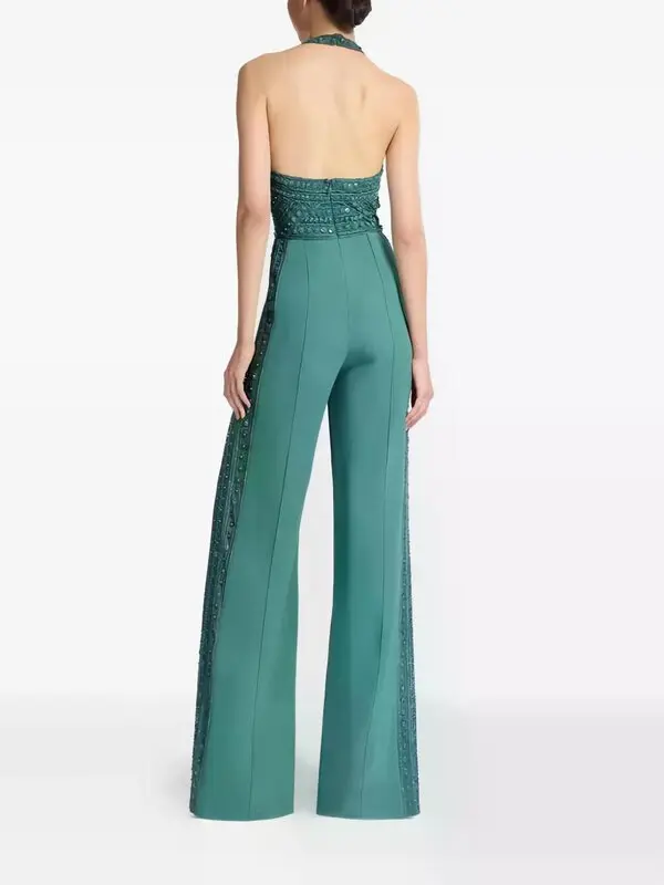 Elie Saab Beaded Jumpsuit