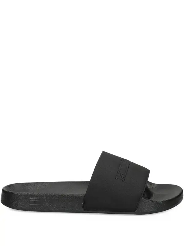 Tommy Hilfiger Logo Embossed Slides