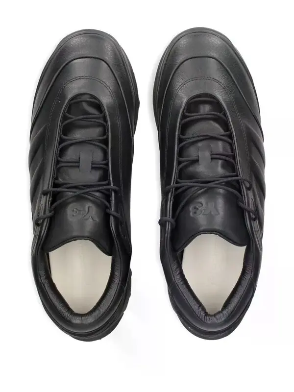 Y3 Gsg9 Leather Sneakers - Black
