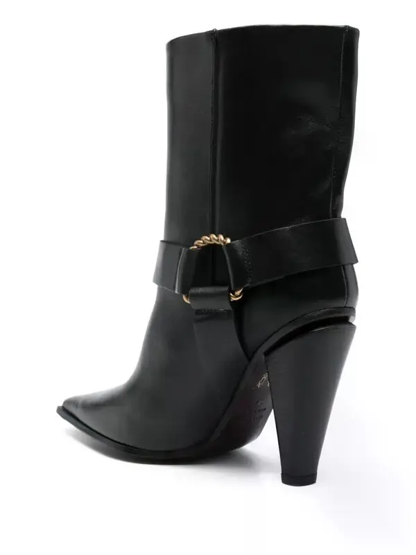 Roberto Festa Leather Ankle Boots