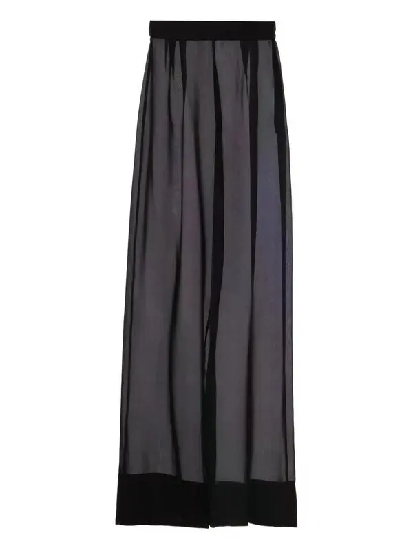 IL VOLO Sheer Trousers - Black