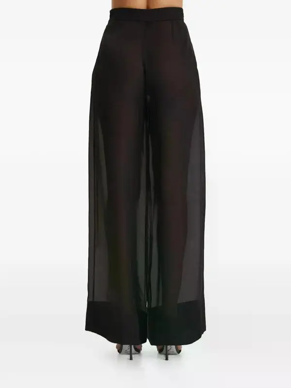 IL VOLO Sheer Trousers - Black