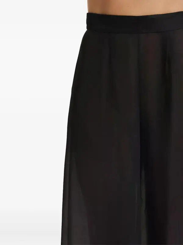 IL VOLO Sheer Trousers - Black