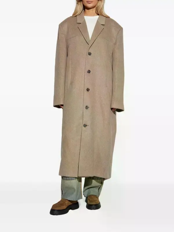 ENTIRE STUDIOS Button-fastening Wool Coat