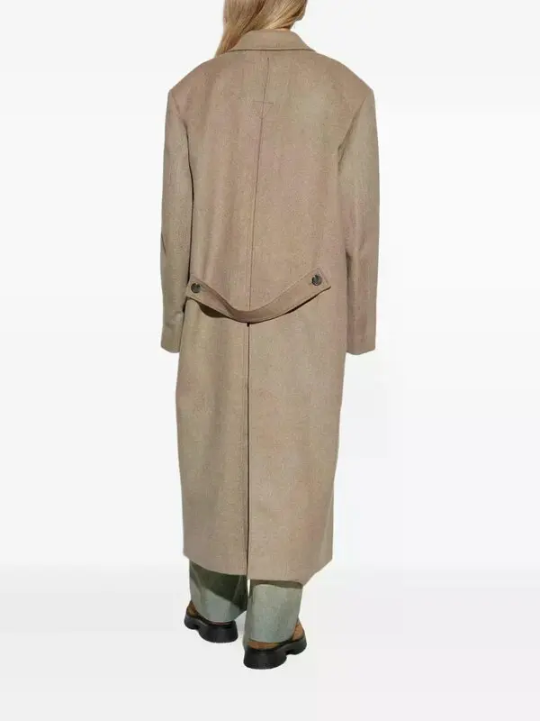 ENTIRE STUDIOS Button-fastening Wool Coat
