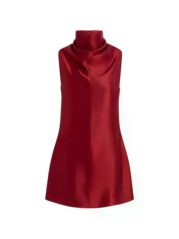 Khaite Daria Mini Dress - Red
