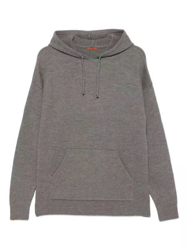 Barena Venezia Wool Long-sleeve Hoodie