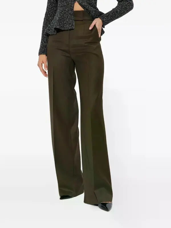 Max Mara Arturo High-waisted Trousers - Brown