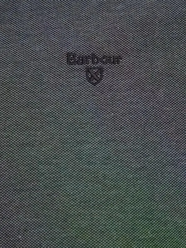Barbour Contrast-collar Polo Shirt - Black